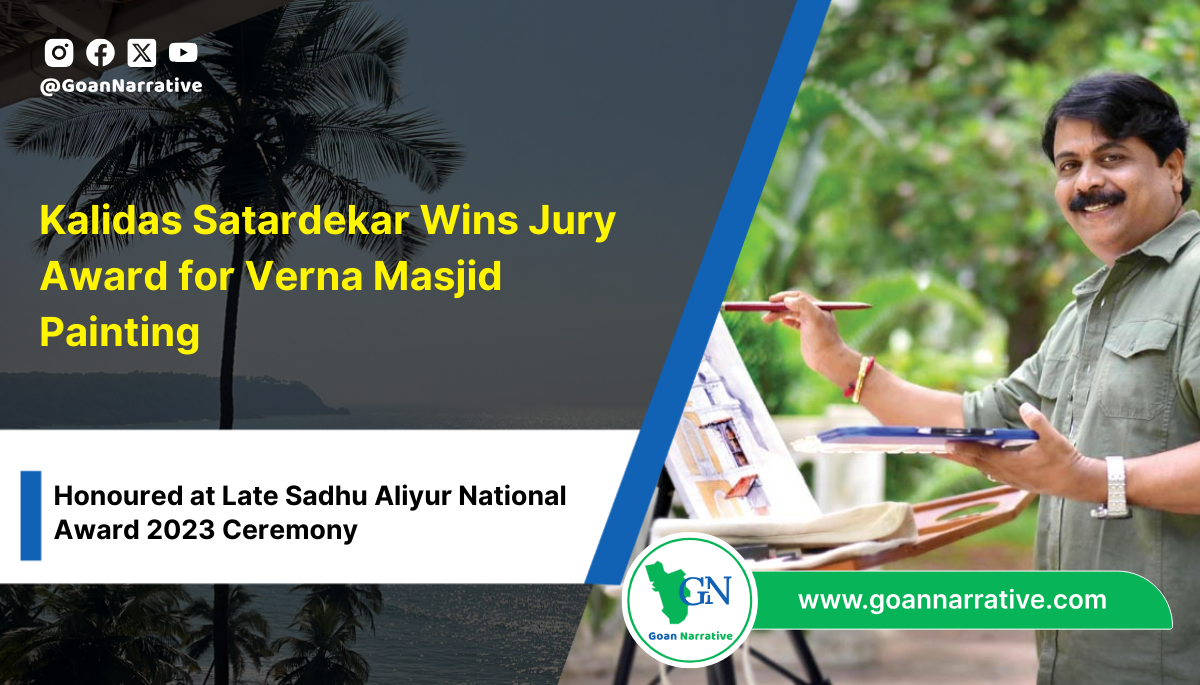 Kalidas Satardekar Wins Jury Award for Verna Masjid Painting at Late ...
